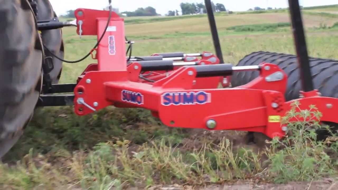 Sumo Subsoiler- 3 point model (in rocky ground) - YouTube