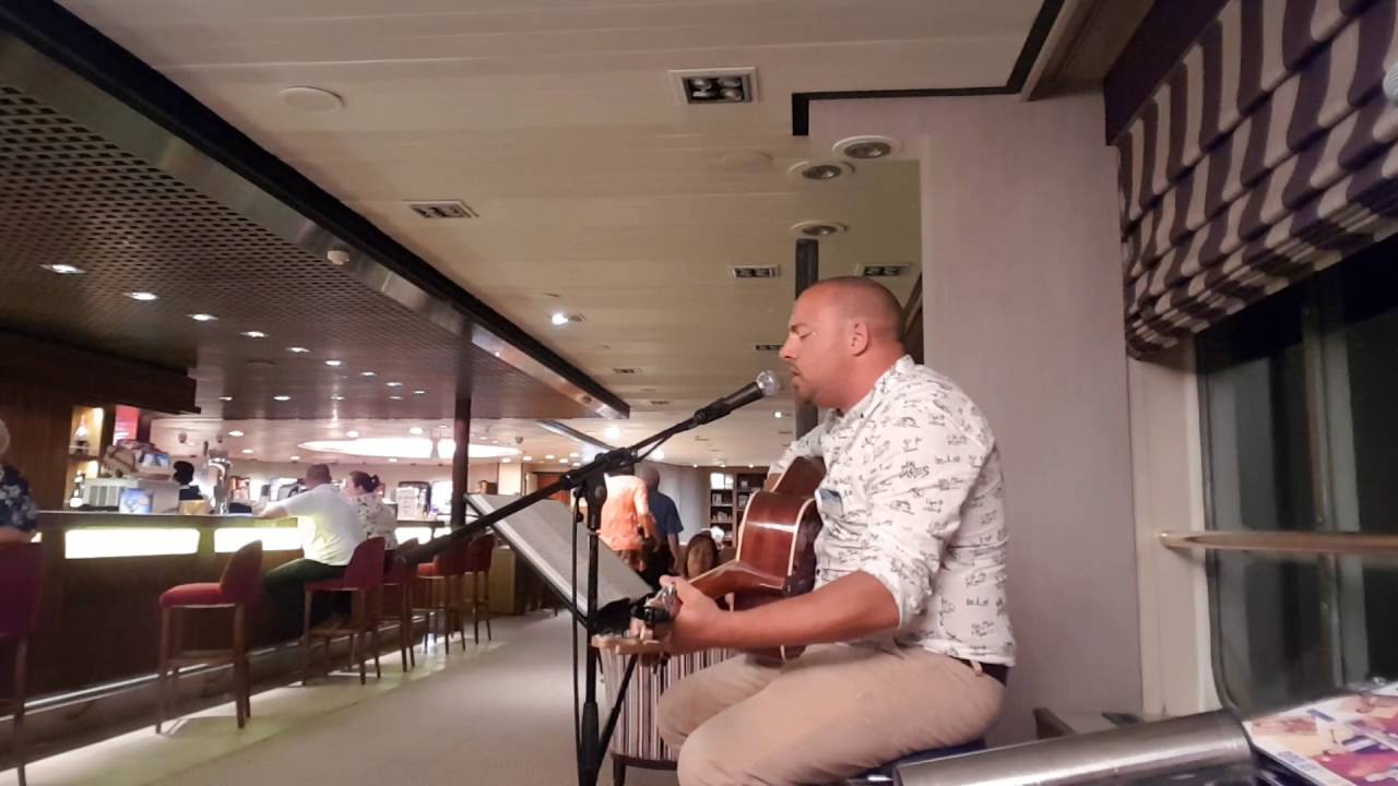 Aidan Moore singing on board Thomson Celebration - YouTube