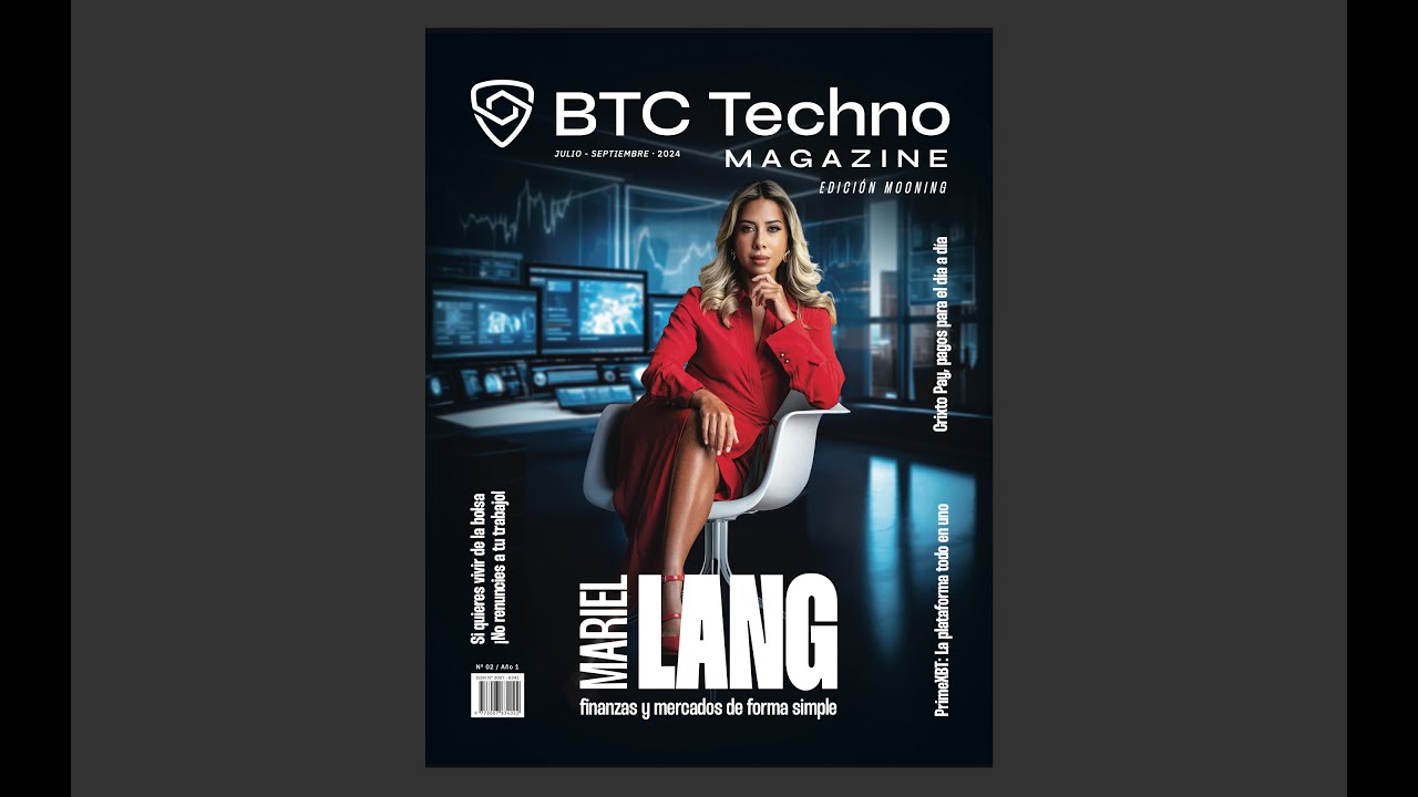 Develación de Portada Edición Mooning🌛 - BTC Techno Magazine - YouTube