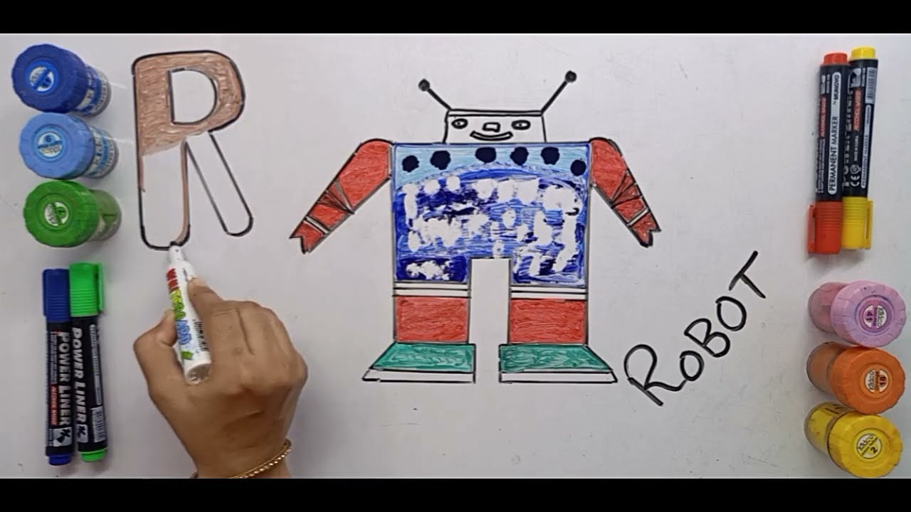 How to Draw Raboot for Kids |Easy Drawing Step by Step Drawing |Raboot ...