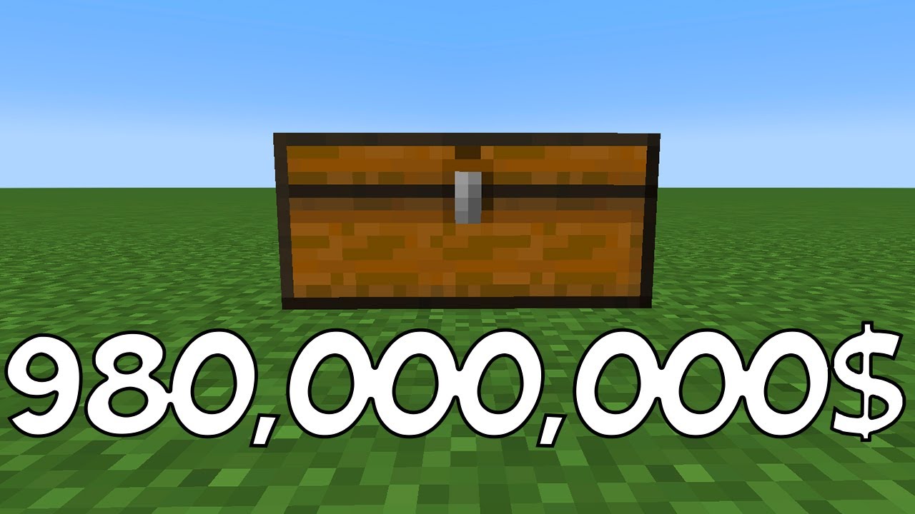 most expensive item in minecraft - YouTube