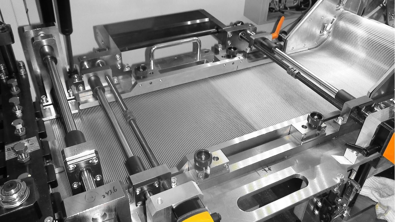 CAC Inner fin mill & Fin inserting machine | For Heat Exchanger ...