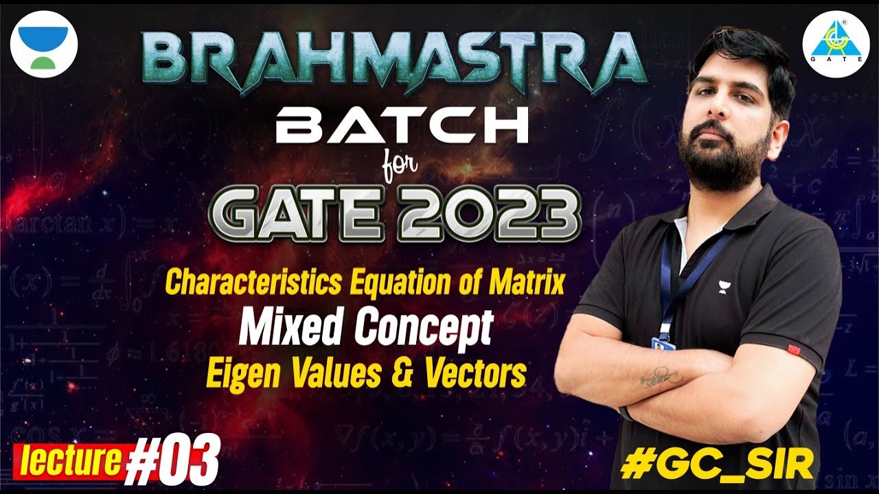 BRAHMASTRA Batch | Characteristics Equation of MATRIX Mixed Concept ...