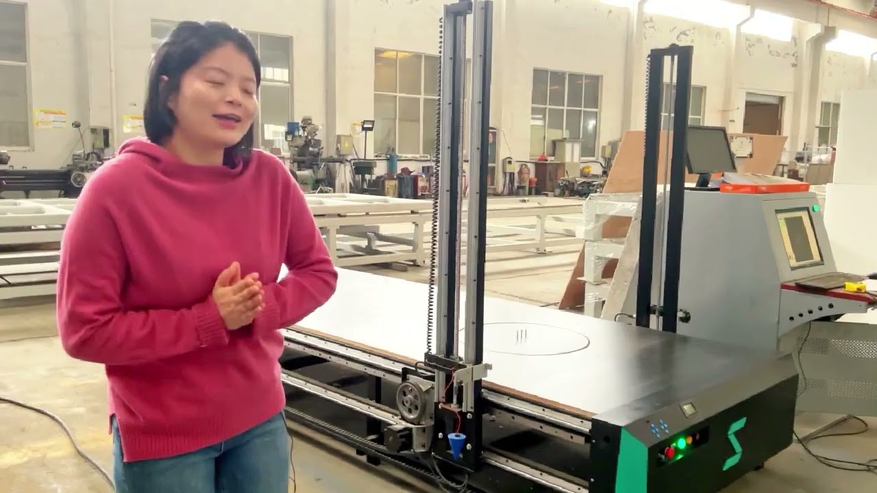 D&T hot wire CNC cutting machine introduction - YouTube