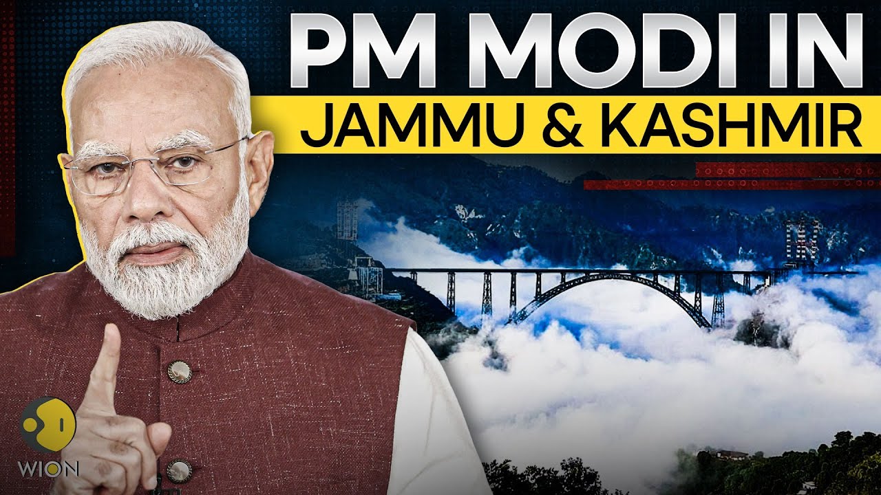 PM Modi LIVE: PM Modi's First Visit To J&K Post Pahalgam Attack | Katra ...