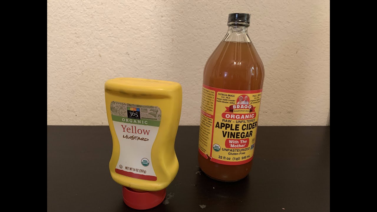 Apple Cider Vinegar & Yellow Mustard - YouTube
