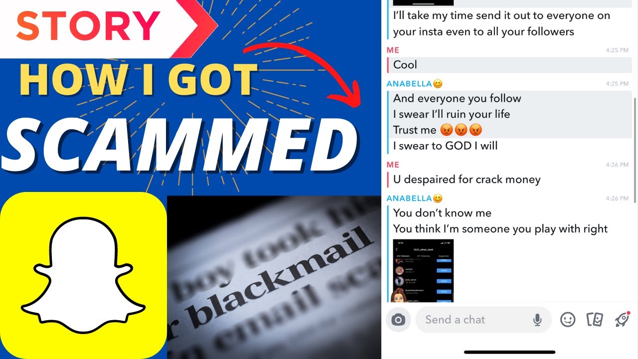 SNAPCHAT SCAMMER'S! AND HOW I GOT SCAMMED! - YouTube