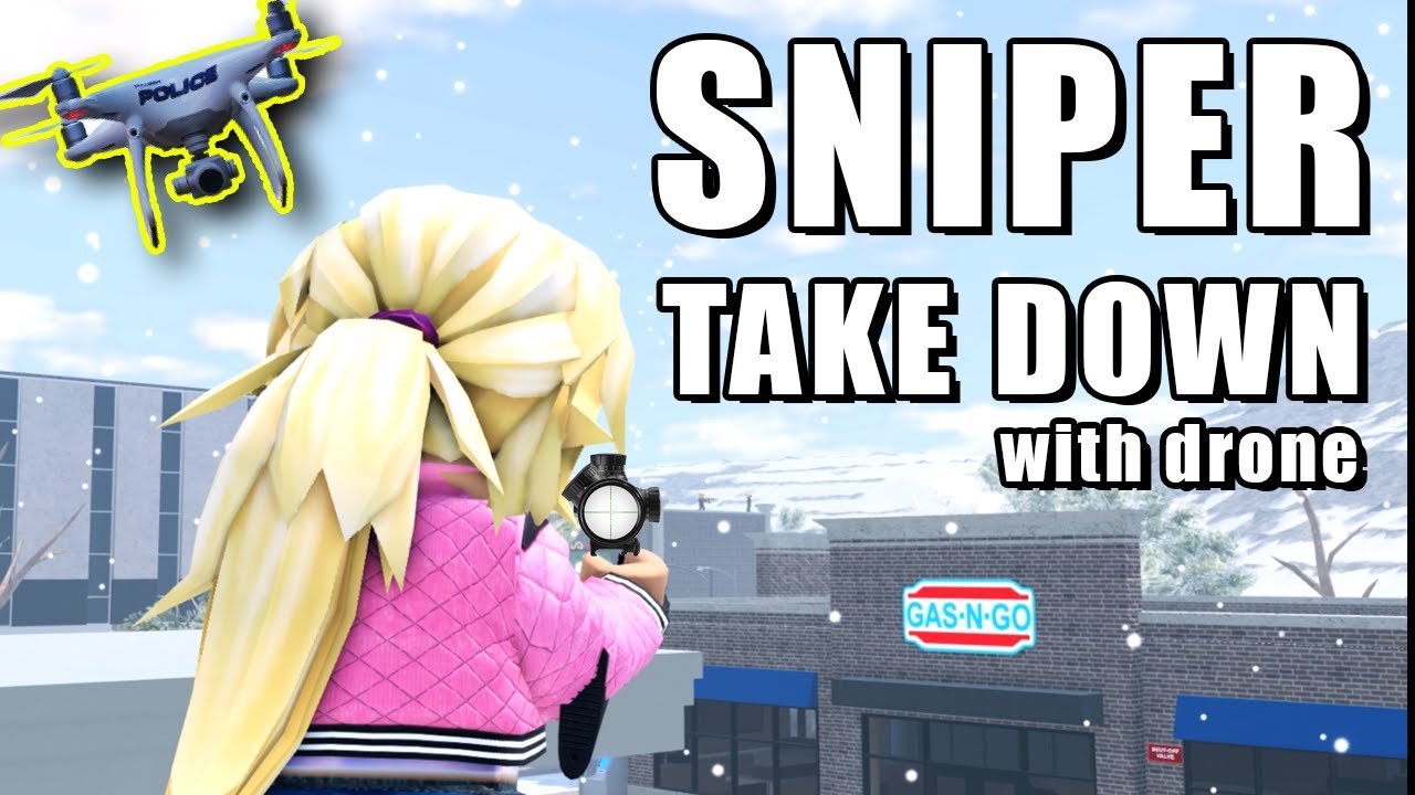 Sniper deployed (drone support) (inc. outtakes) | ERLC Roblox Gameplay ...