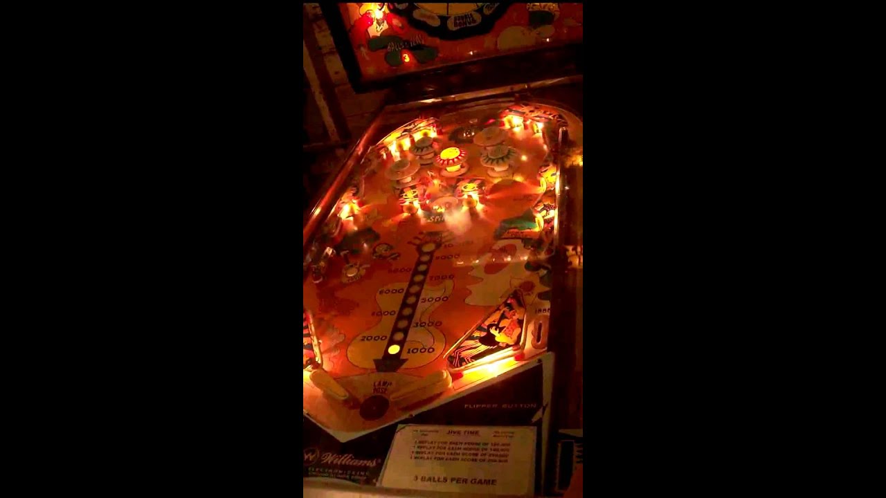 Jive Time pinball - Williams 1970 machine - YouTube
