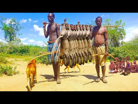 MONKEY HUNT with Hadzabe Tribe - YouTube