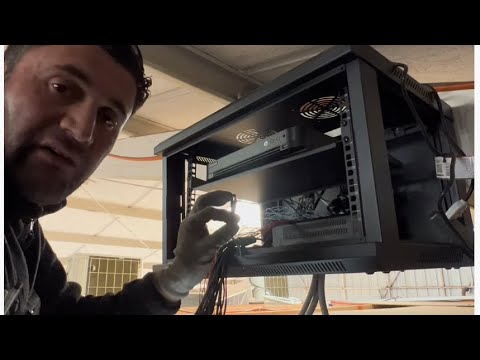 Cómo organizar un rack con camaras análogas? #camarasdeseguridad #cctv ...