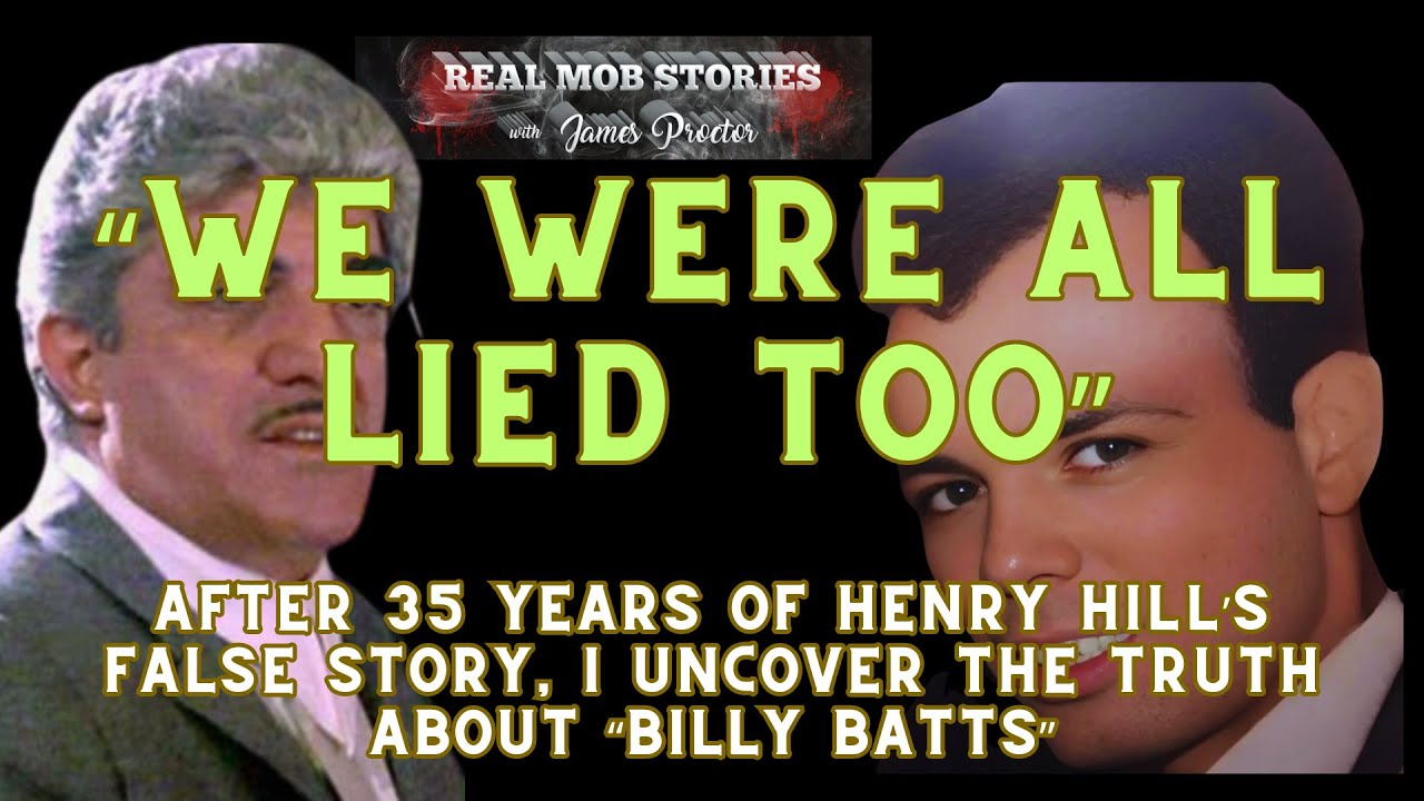 REVEALING THE REAL BILLY BATTS OF GOODFELLAS AND EXPOSING THE LIES OF HENRY HILL #goodfellas ...