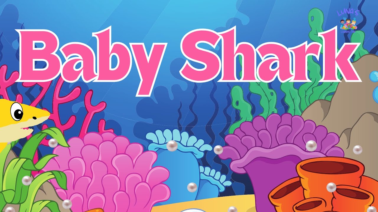 Baby Shark Dance | Nursery Rhyme | Animal Songs | Luna's Learning Time ...
