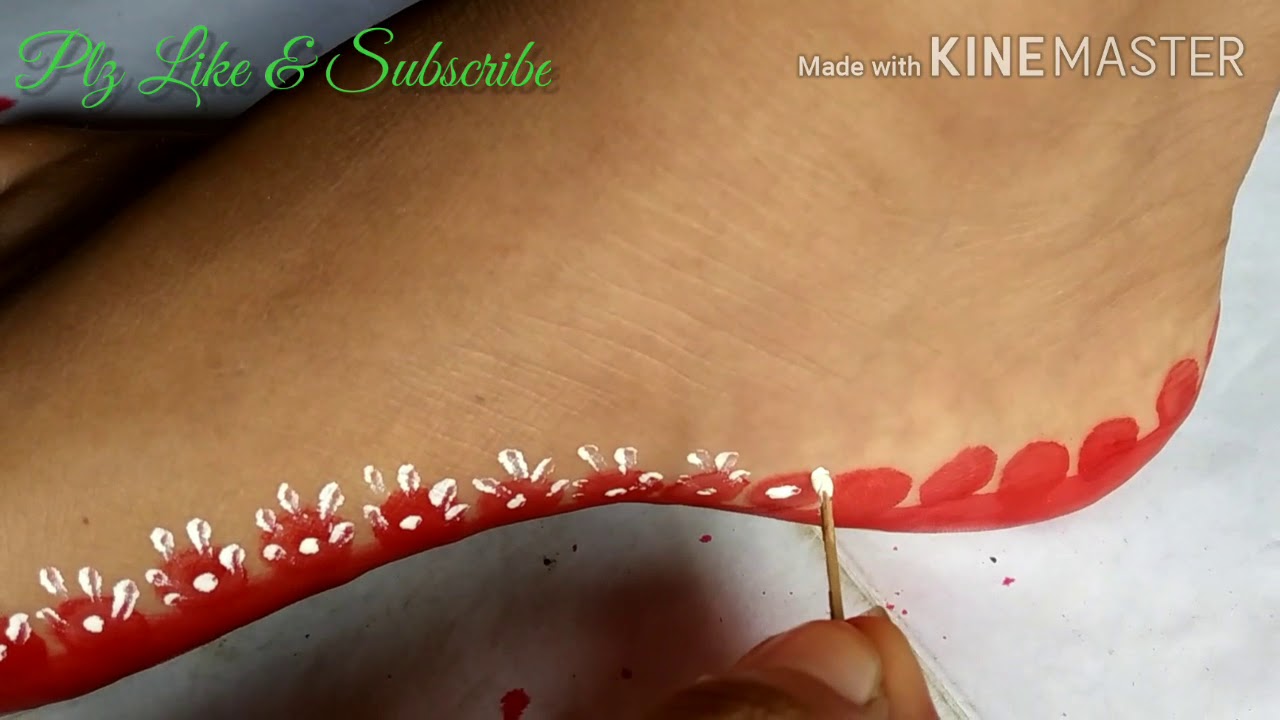 Alata design// easy alata design//alta design on leg//alta design on ...