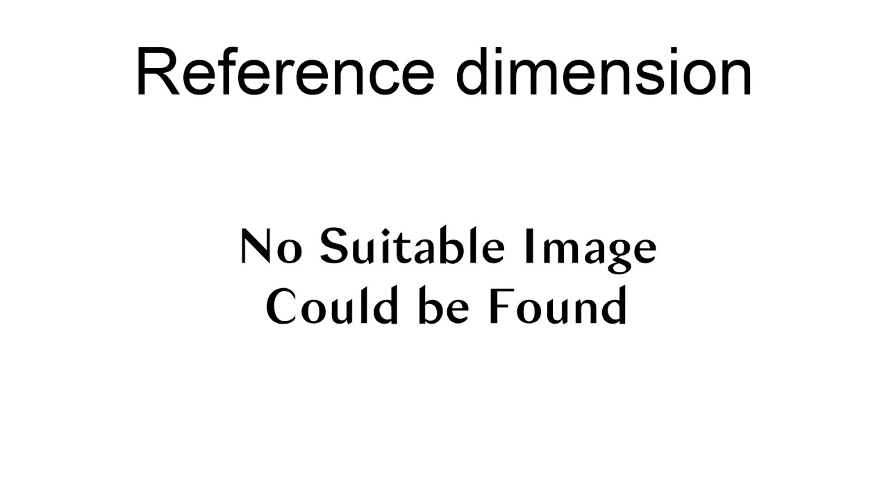Reference Dimension - YouTube