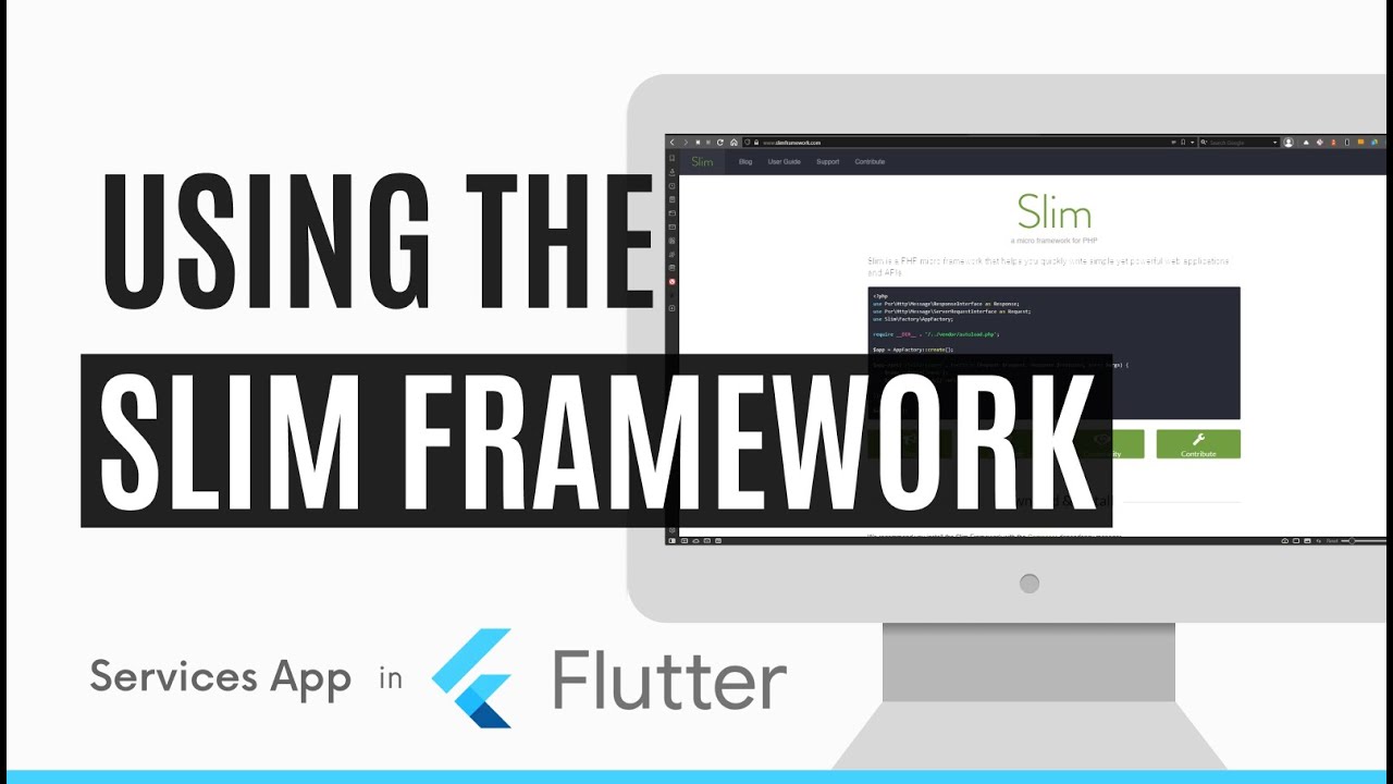 Using the Slim Framework with my Flutter App | Video 2 - YouTube
