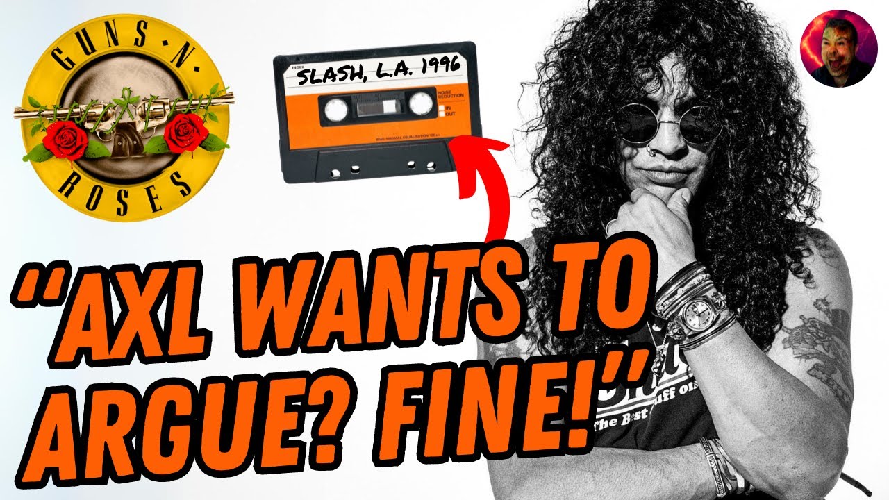 How Slash REALLY felt about Axl in 1996 (Guns N' Roses interview) - YouTube Music
