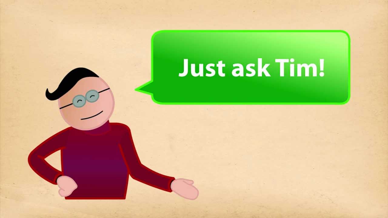 Just Ask TIM - Meet TIM - YouTube