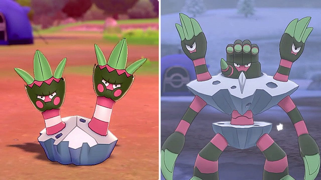 SHINY BINACLE AND BARBARACLE after 1679 Encounters in Pokémon Shield ...