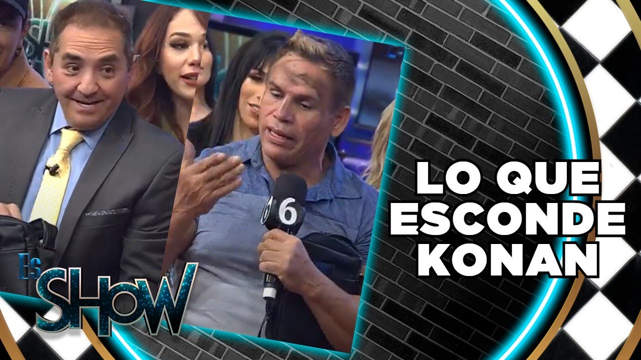 ¿Qué esconde Konan en su bolsa? | Es Show - YouTube