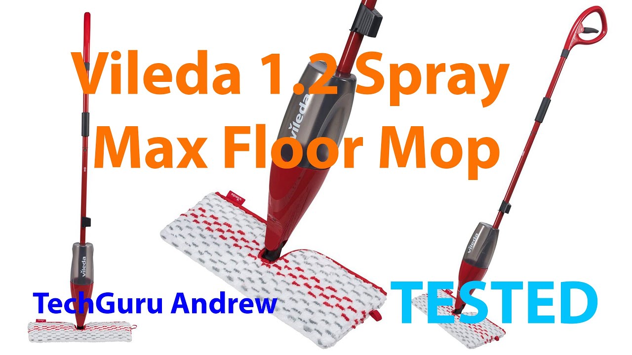 Vileda 1.2 Spray Max Floor Mop - YouTube