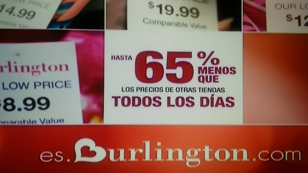 Burlington Commercial (Spanish) - YouTube