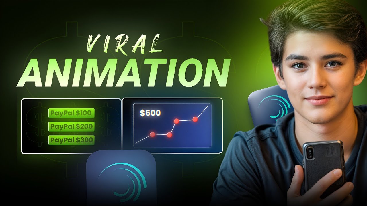 How to Make Viral UI Motion Graphics in Alight Motion Full Tutorial ...