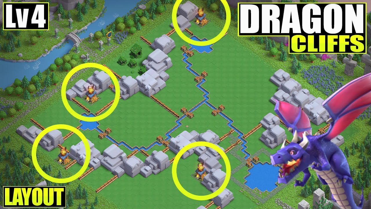 NEW BEST Base for Dragon Cliffs lv.4!! + link (UPDATED) - YouTube