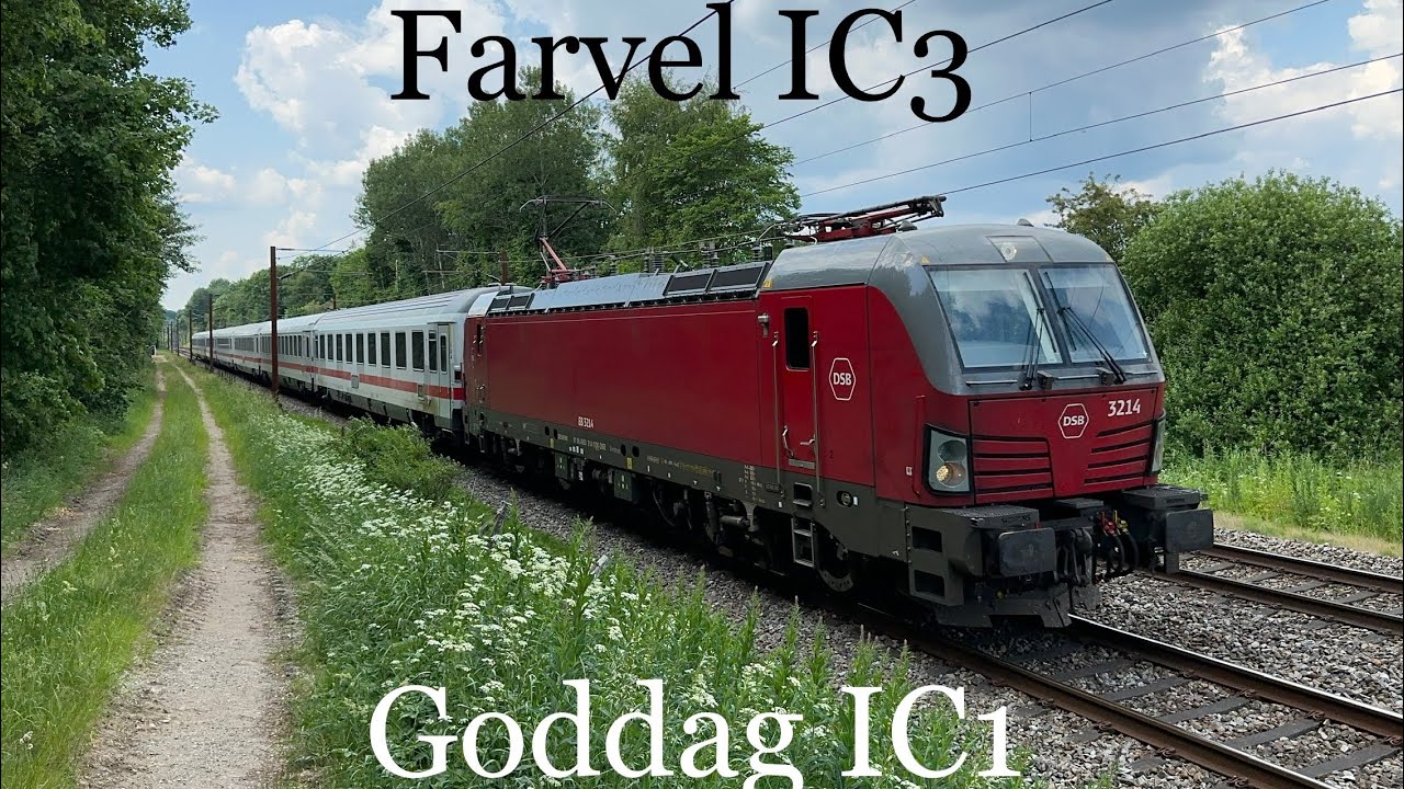 DSB IC1 vogne kører nu til og fra Hamborg - Farvel IC3, Goddag IC1 - YouTube