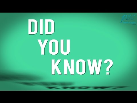 Did you know? - Fun Facts about Plastic Surgery - YouTube