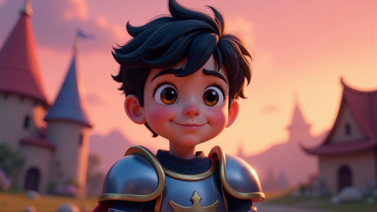 Bedtime Story - Brave Little Knight In the magical kingdom - YouTube