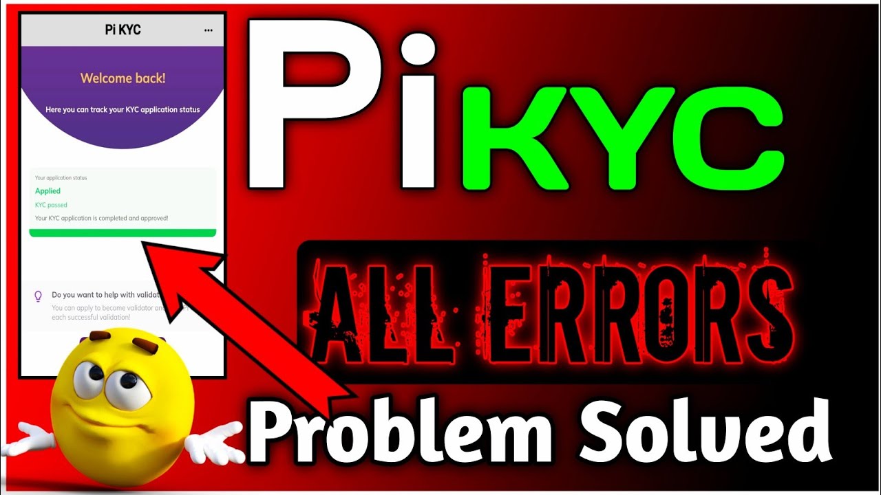 Pi Network KYC All Errors Problem Solved🤑| How to Complete KYC in Pi ...