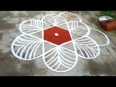 Uagdi 2022 special kolam design/ festivalkolam/rangoil/kolam/beautifulkolam