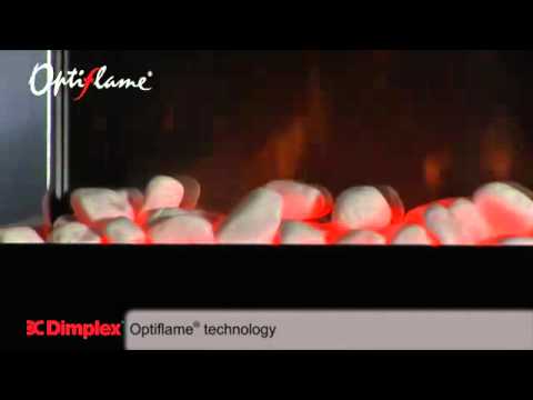 Dimplex Wall Mounted Electric Fire featuring Optiflame Electric Flame ...