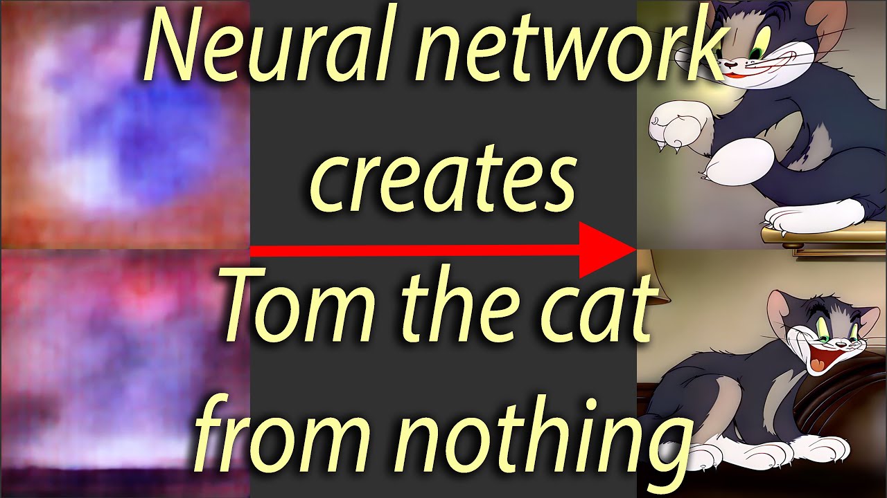 "Tom and Jerry" - neural network creates Tom the cat from noise. Stable ...