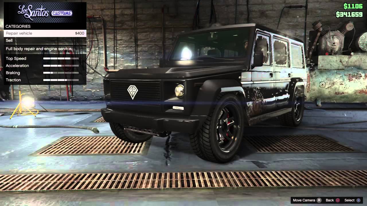 GTA 5 LS Customs Ghost - YouTube