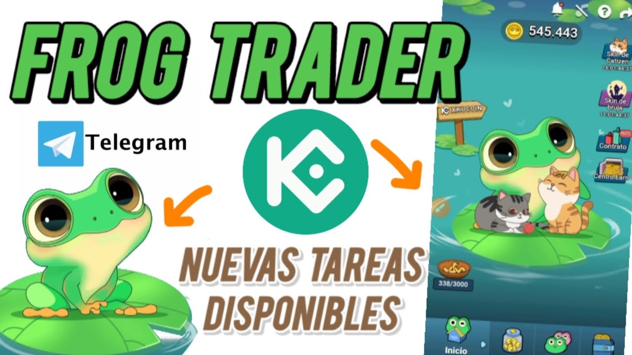 FROG TRADER en KUCOIN | ACTUALIZACIONES + APRENDE Y GANA 🔥 #frogtrader ...