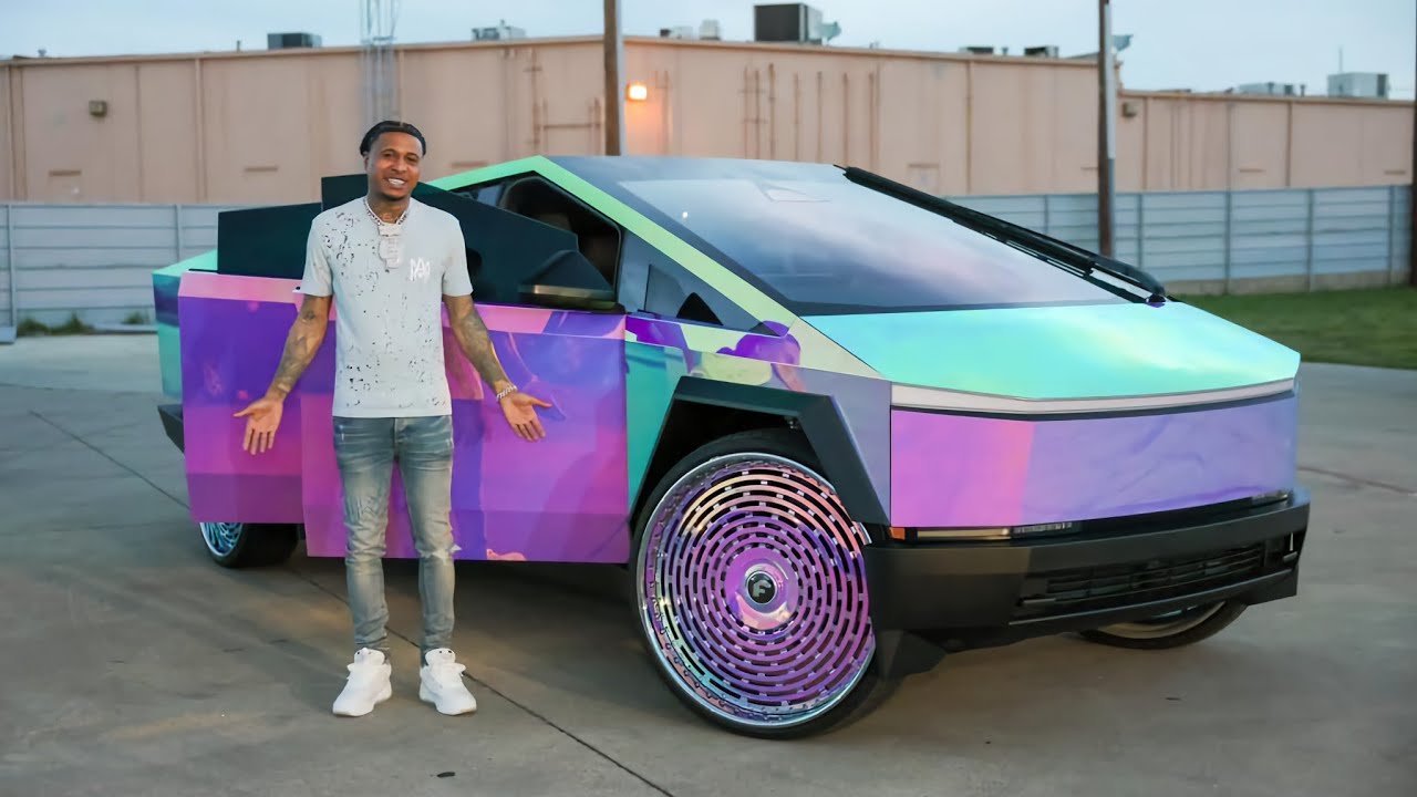 THE MOST VIRAL OUTRAGEOUS CYBER TRUCK IN THE WORLD - YouTube