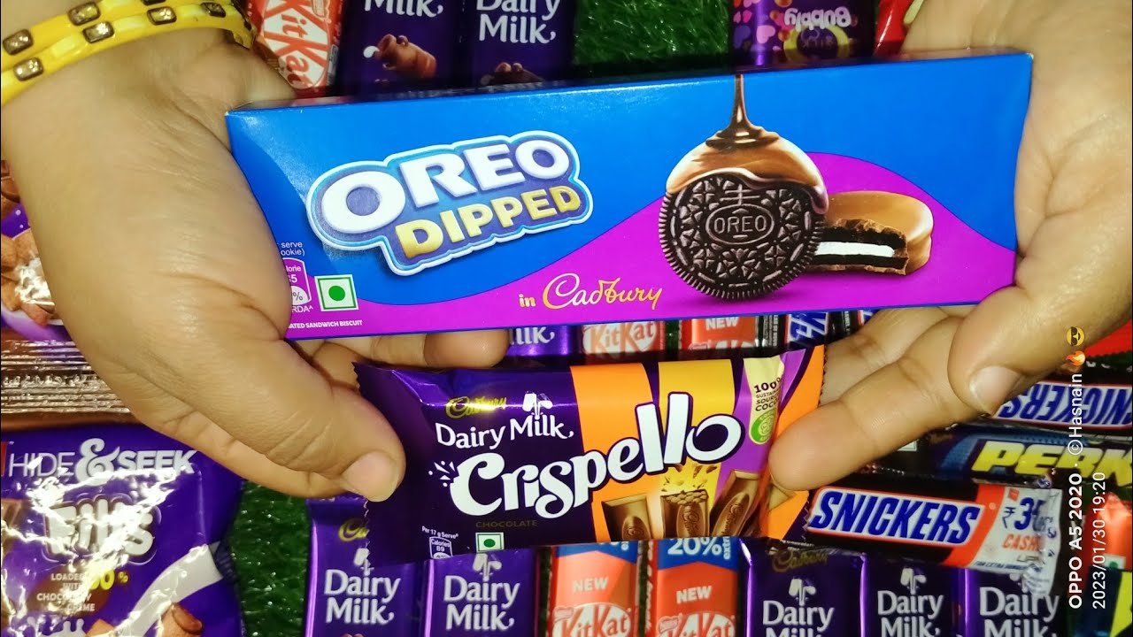 kinderjoy candy chocolate cake 🍰🎂 Oreo crispello - YouTube
