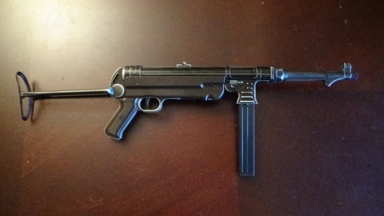 Umarex MP40, Winter Plinking - YouTube