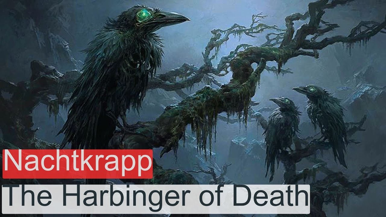 Nachtkrapp the harbinger of death - Norse Mythology - YouTube