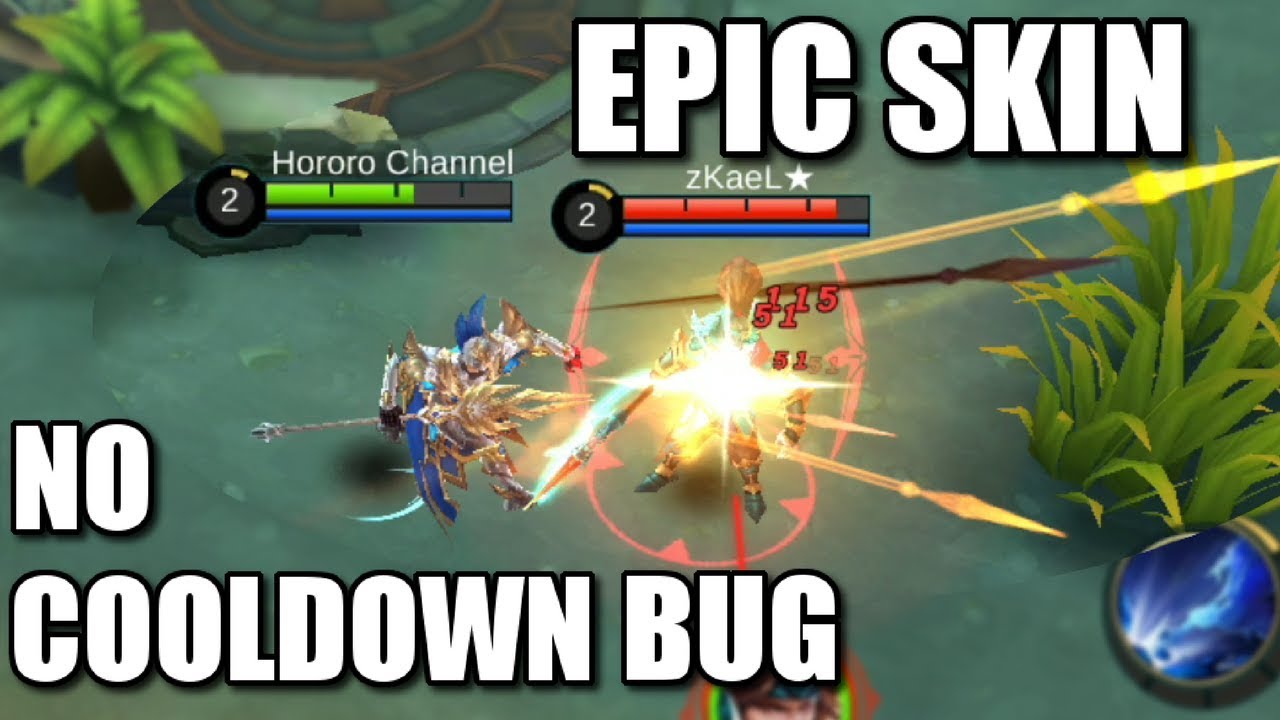 ZILONG EPIC SKIN HAS EPIC BUG!! NO COOLDOWN PASSIVE - YouTube
