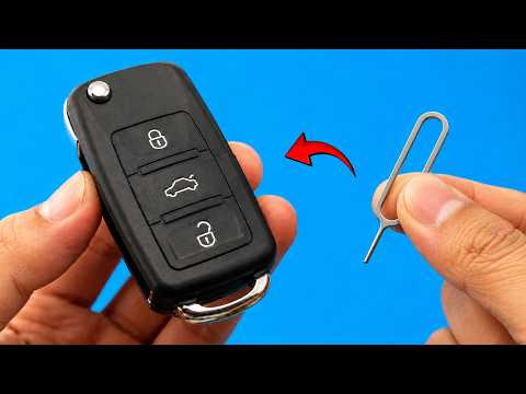 🚗Oto Tamircileri Bunu Asla Söylemez! Bu Yöntemle Her Türlü Araç Anahtarı Kumandasını Tamir Edin!😱