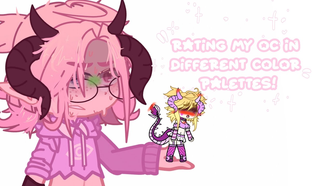 Rating my oc in different color palettes! || Izthetiq - YouTube
