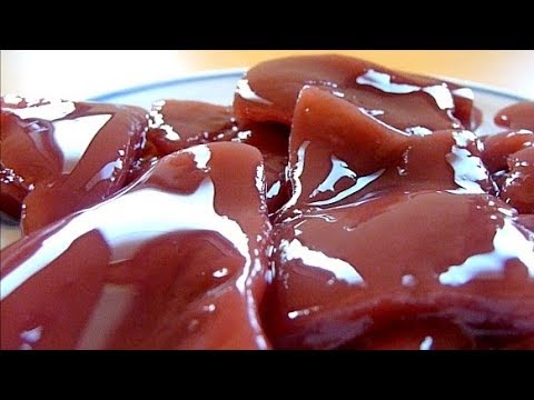 Eating Japanese food Sashimi "Mannan liver sashimi" (ASMR) - YouTube