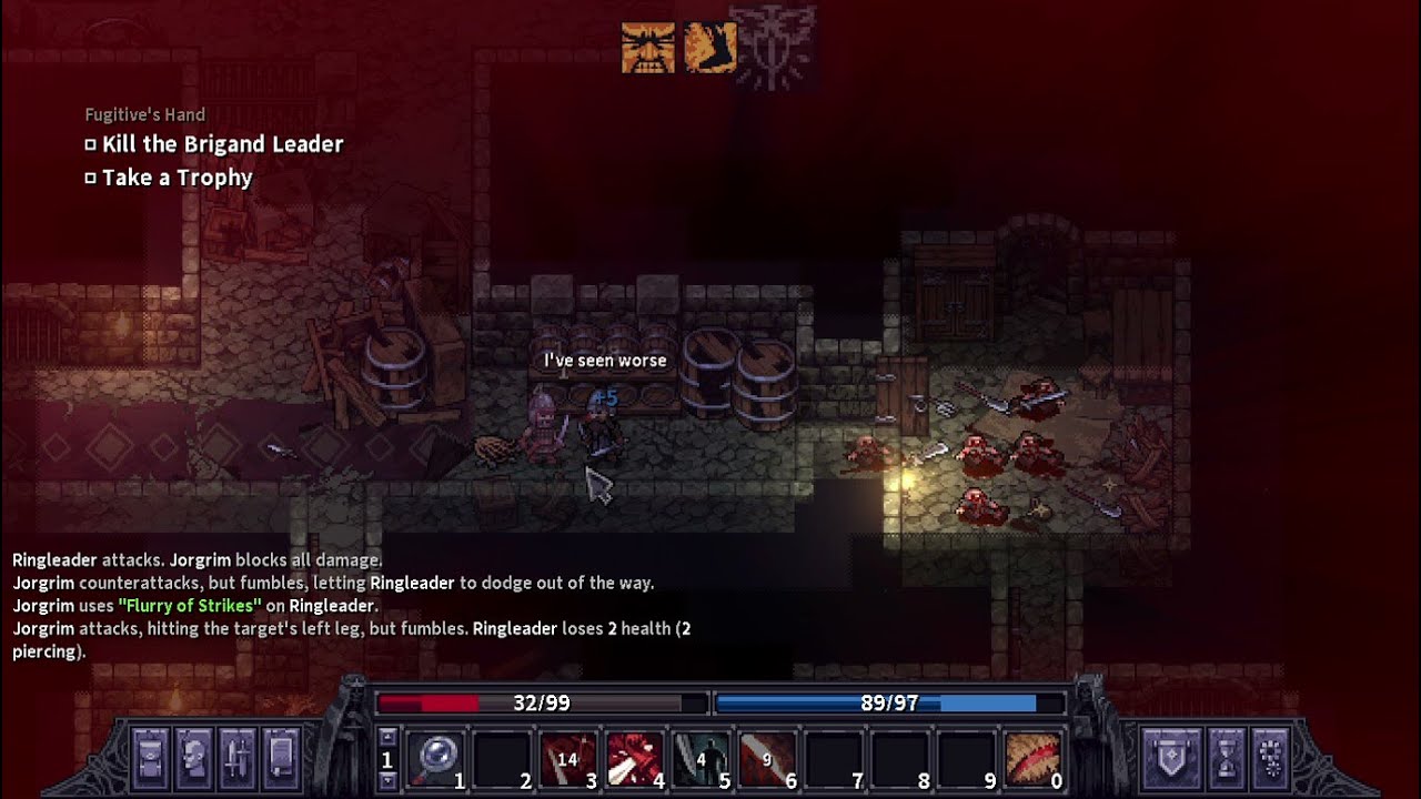 Stoneshard Dagger & Sword build #3 - Double second wind - YouTube