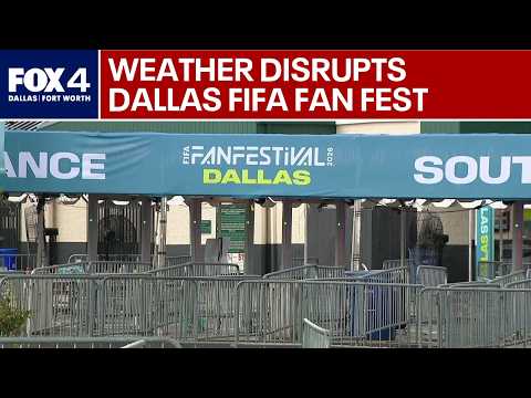 FIFA Fan Festival Dallas reopens after lightning watch