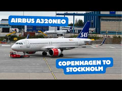 Full Power Take Off | SAS Scandinavian Airlines | Airbus A320neo | SE-DOZ | Copenhagen to Stockholm
