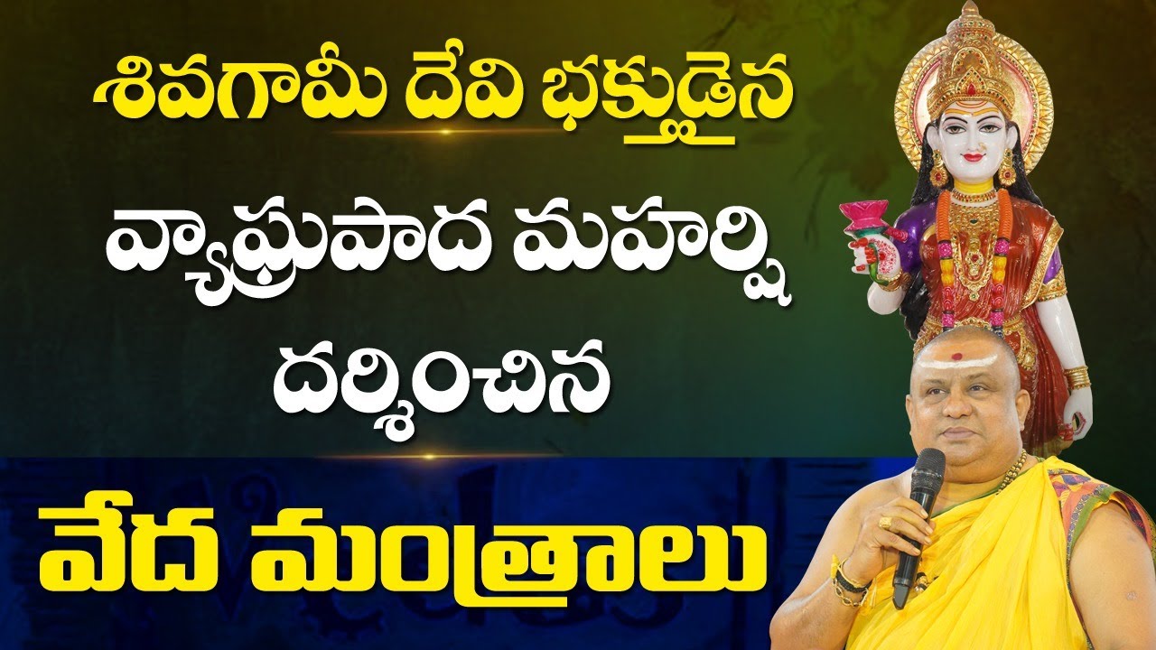 Vyaghrapada Maharshi | Sivagami Devi | Nataraja Swami | Siddhaguru ...