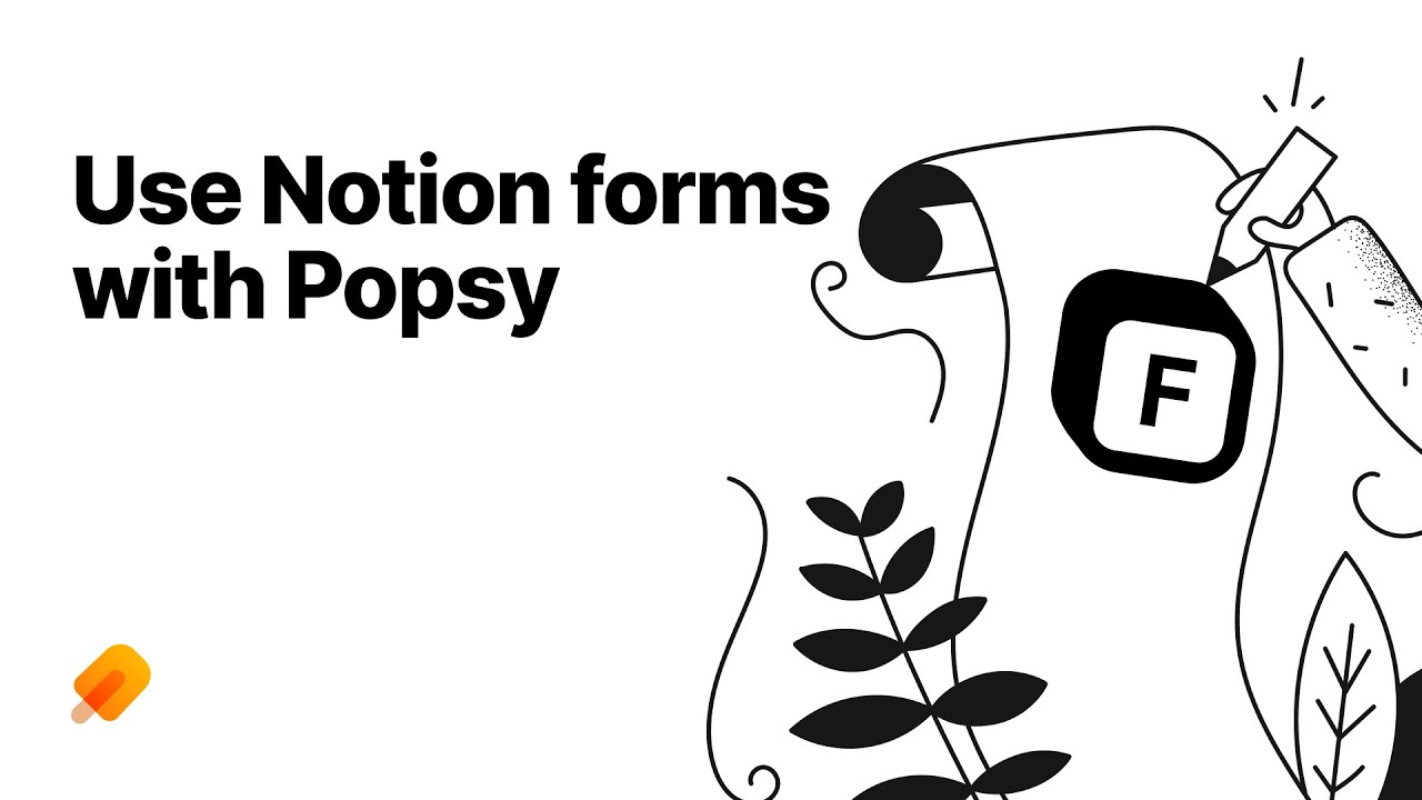 How to Use Notion Forms with Popsy - YouTube